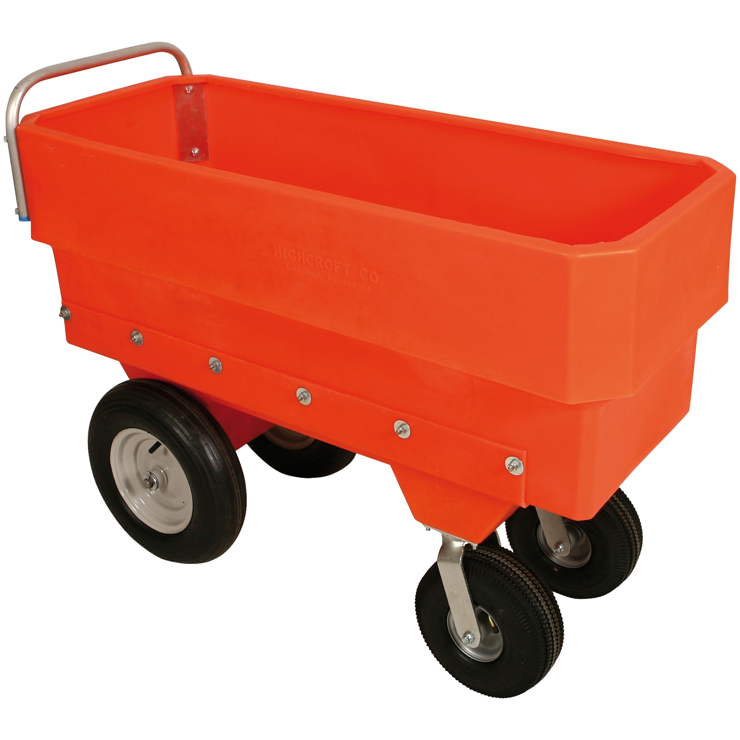 Poly Pig/Feed Moving Cart for Barns