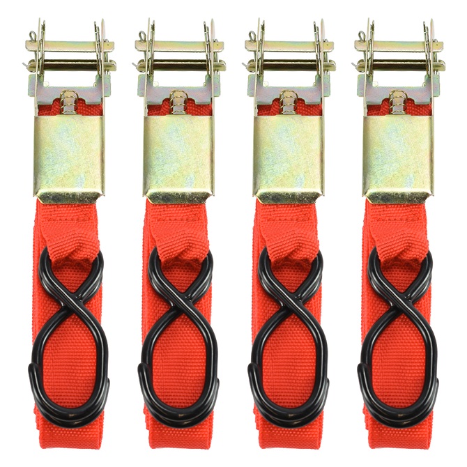 15 Foot Ratchet Strap (4 Pack)